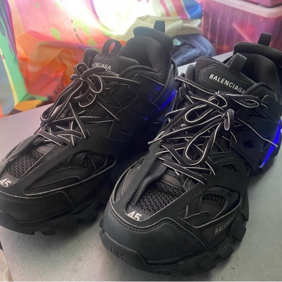 Balenciaga | Shoes | Balenciaga Led Track Black | Poshmark